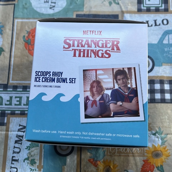 Netflix | Kitchen | Netflix Stranger Things Scoops Ahoy Ice Cream Bowl ...